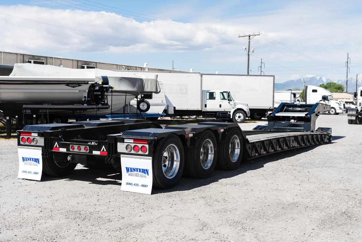 Alpha A110HDG-SF Lowboy | Western Truck & Trailer